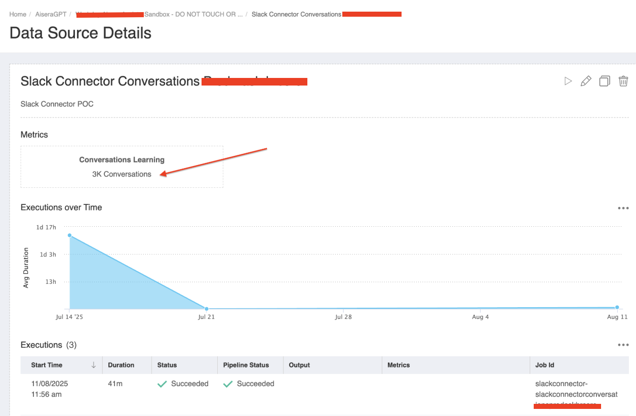 Incorrect Conversation Learning Count Displayed in Slack Data Source – Aisera - AI Service ...