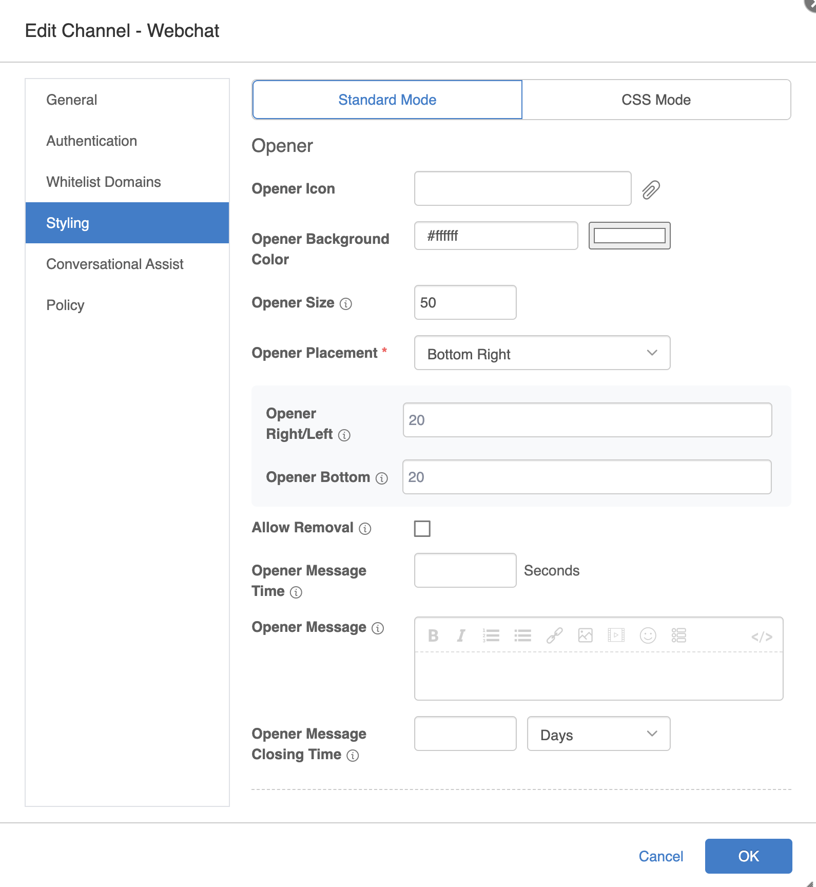 How to Configure Your Webchat Bot Theme – Aisera - AI Service Management